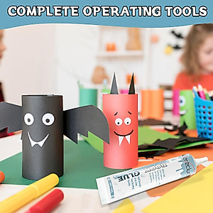 Book Glue, 110ml Flexible Book Binding Glue, Dries Clear Bookbinding Glue, Strong Book Glue Binding Repair, Paper Glue for Bookbinding and Book Repair, Scrapbooking, Paper Crafts, Collages