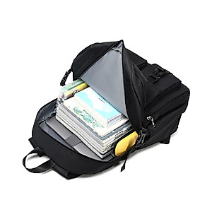 Teecho Cute Backpack for Girl Fashion Waterproof Daypack for Women Black