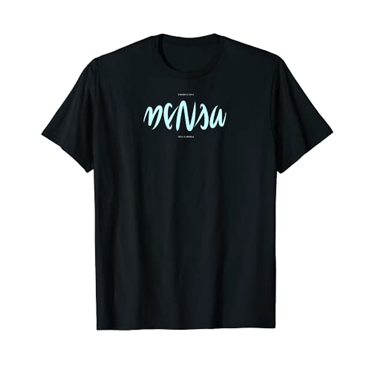THIS IS MENSA Ambigram IQ T-Shirt
