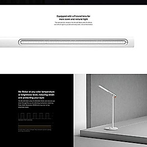 Original Xiaomi LED Desk Lamp Smart Remote Control Dimmable Table Lamps Desklight Support Mobile Phone App Control 4 Lighting Mode,Flicker-free Light