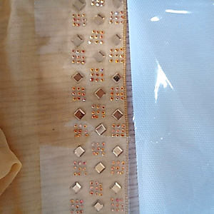 BEADSLAND Hotfix Tape,Hot Fix Rhinestones Transfer Film Paper ((10ft. x 12.6in.))