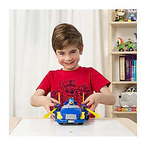 Paw Patrol, Mighty Pups Super Paws Chase’s Powered Up Cruiser Transforming Vehicle
