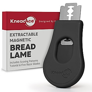 KneadAce Bread Lame & Sourdough Starter 34oz Pro Jar Kit