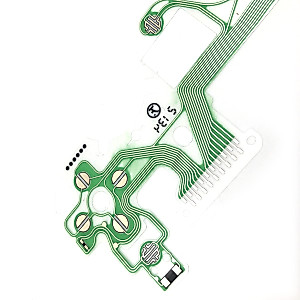 FainWan Flex Ribbon Conductive Film Keypad Compatible with PlayStation PS4 Pro Controller Dualshock 4 JDS-050 / JDS-055 Incl (+) Screwdriver