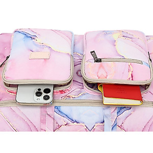 Ezrelia15-15.6 inch Laptop Shoulder Bag, for MacBook Pro 16, Hp Lenovo Dell 14 inch Waterproof Messenger Bag Case Sleeve