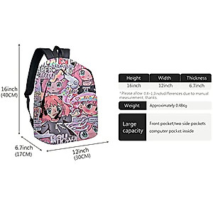 Anya Forger Backpack Yor Forger School Bag Cosplay Backpack with Pencil Box