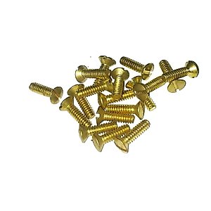 Brass Switch Plate Screw 25 to a Pack