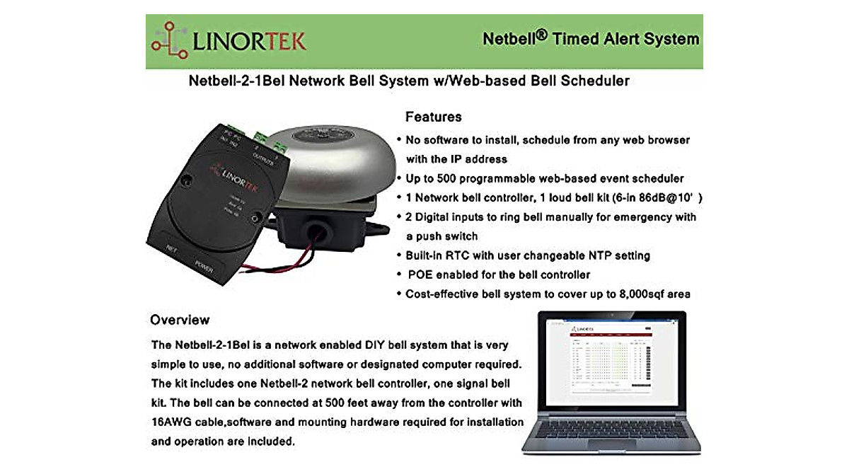 Netbell-2-1Bel TCP/IP Break Alarm System