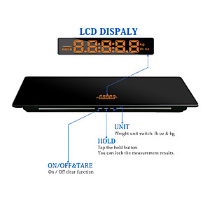 Large Breed Dog Weight Scale, Max Capacity 220 lbs, Surface, Easy Read LCD, Tempered Glass Platform, Includes Comfort Cushion, Ideal for Families and Veterinary Offices, XL(31.5inches)