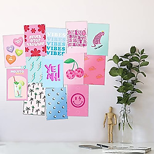 Preppy Room Decor Aesthetic Wall Collage Kit Pictures for Bedroom Wall Decor, Cute and Preppy Wall Decor Aesthetic Posters, Preppy Things for Teen Girls Trendy Stuff, Preppy Posters for Room Aesthetic (Preppy, 50pcs of 4x6inch)