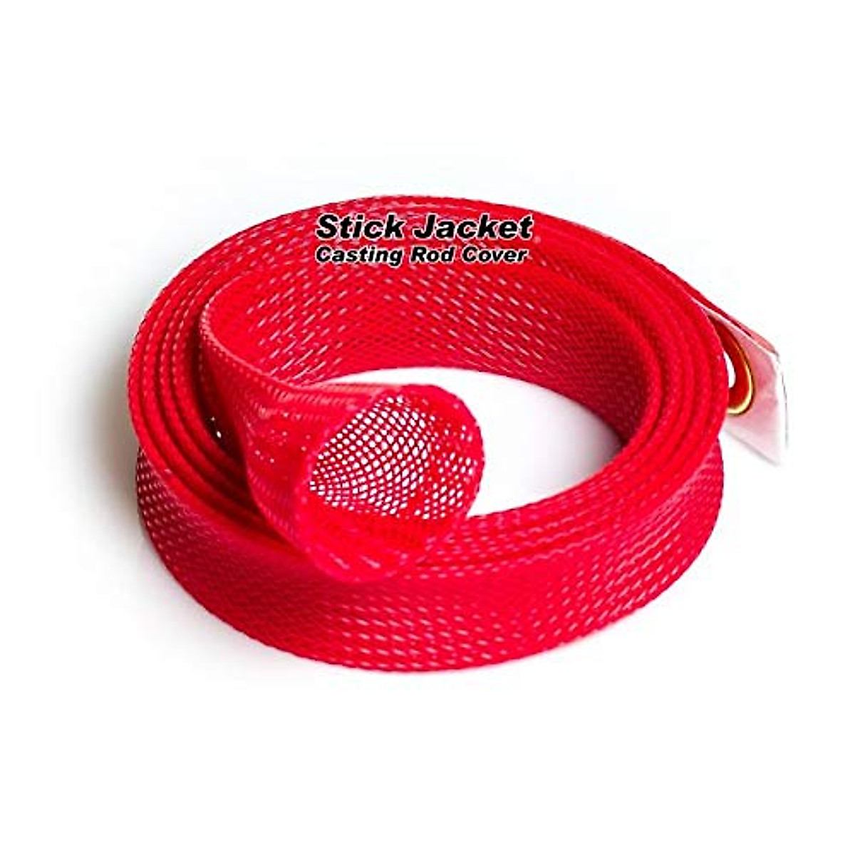 RITE-HITE Orin Briant Stick Jacket Fishing Rod Covers 3 Pack - Casting Red; Keep Your Rod Safe and from Getting Tangled……