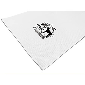 It’s Not Dog Hair It’s Great Dane Glitter Hand Towels Kitchen Towels Dish Towels,Funny Dog Decor Towels,Dog Lovers Dog Mom Girls Women Gifts