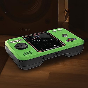 My Arcade Galaga/Galaxian Pocket Player Pro: Portable Video Game Console with 2 Games, Gifts, 2.75" Color Display, Ergonomic Design