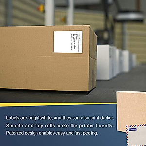 BETCKEY - Compatible Continuous Film Labels Replacement for Brother DK-2212 (2.4 in x 50 ft), Use with Brother QL Label Printers [1 Roll]