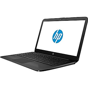HP 14-ax040wm Laptop, Intel Celeron N3060, 1.6 GHz, 32 GB, Windows 10 Home 64 Bit, Black, 14"