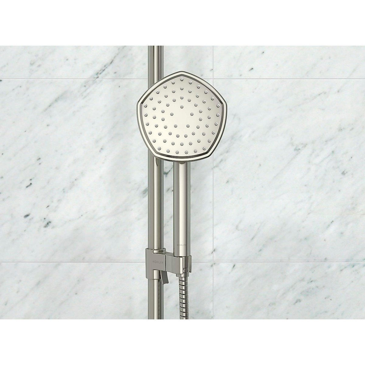 KOHLER 27052-CP Occasion Single-Function Handshower, Handheld Showerhead with 1 Spray Setting, 2.5 GPM, Polished Chrome