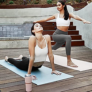 FULLSOFT 3 Pack Capri Leggings for Women - High Waisted Tummy Control Black Workout Yoga Pants for Summer,Sports (1-3 Pack Capri Black,Black,Black,Large-X-Large)