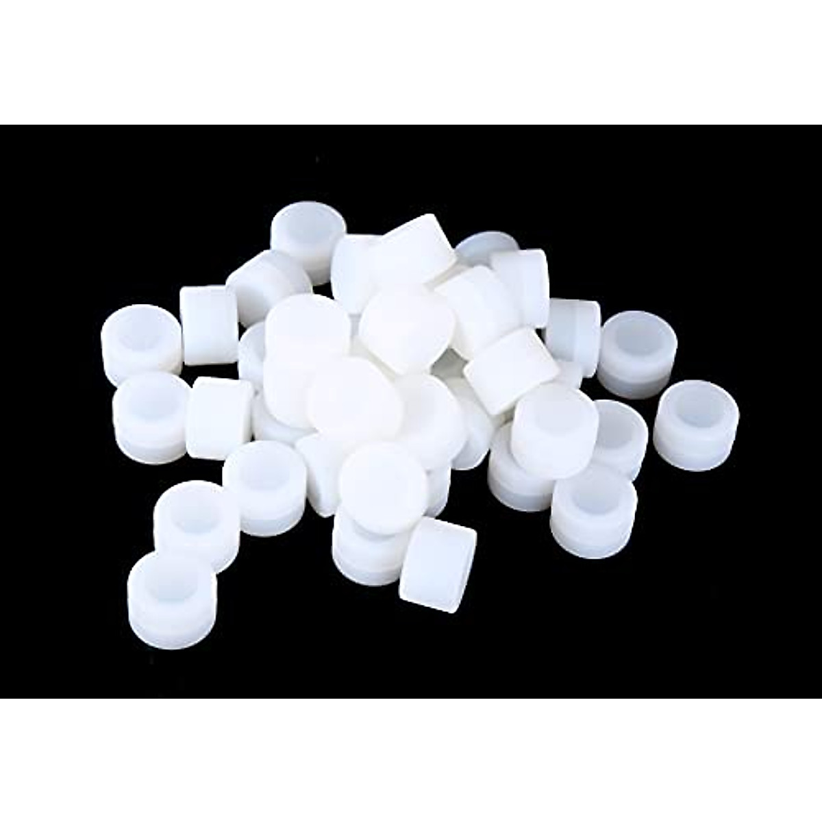 Silicone Mini Container 3ML Storage Jar Oil Kitchen Wax Round Concentrate Box Multi Use Clear（100pcs）