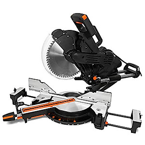 WEN MM1214T 15-Amp 12-Inch Dual Bevel Sliding Compound Miter Saw with Laser