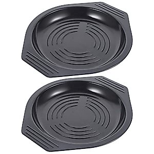 Home Decor Home Decoration 2Pcs Melamine Korean Cooking Stone Bowl Trivet Dolsot Ttukbaegi Stone Bowl Tray Hot Pot Mat for Bibimbap Korean Food and Soup 23.5X20X2.5CM Home Decor Plastic Tray