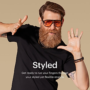 MANSCAPED® Beard Balm, Styling Pomade with Shea Butter, Coconut Oil & Beeswax - Moisturizes, Softens, Strengthens & Shines Beards, Mustaches & Facial Hair, for Sensitive Skin, (2 oz) 2-Pack