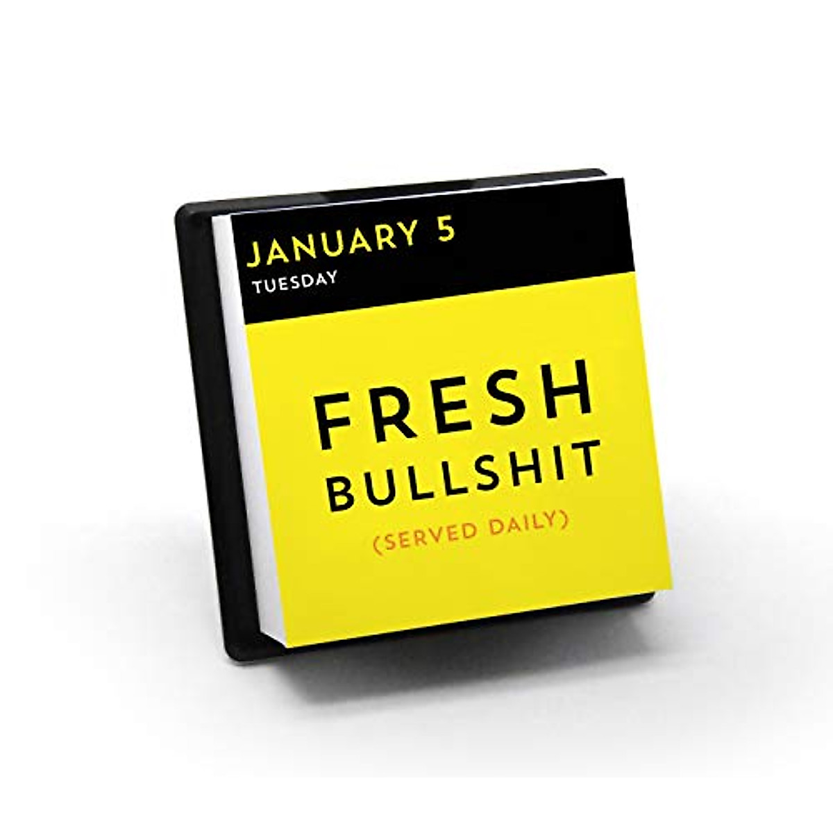 A F*cking 2021 Boxed Calendar: A daily dose of zero f*cks (Funny Daily Calendar, White Elephant Gag Gift, Desk Gift for Adults)