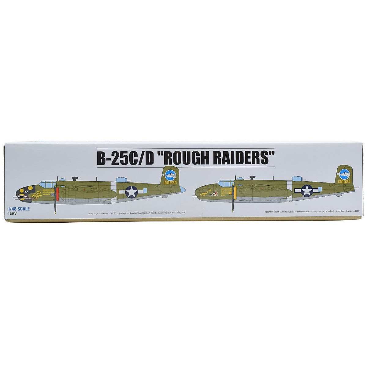 Premium Hobbies B-25C/D Rough Raiders 1:48 Plastic Model Airplane Kit 139V