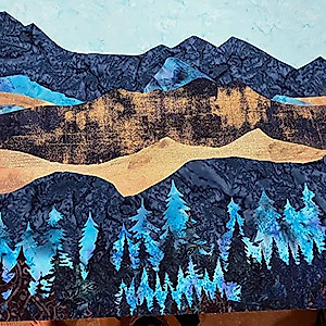 10 Pieces Pine Tree Stencils 14 x 6 inches Reusable Template Large Tree Stencil for Painting Wall Wood Window Furniture Fabric Canvas Home Décor