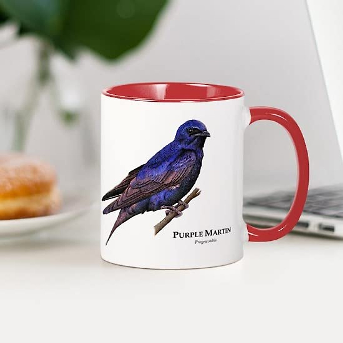 CafePress Purple Martin Mug Ceramic Coffee Mug, Tea Cup 11 oz