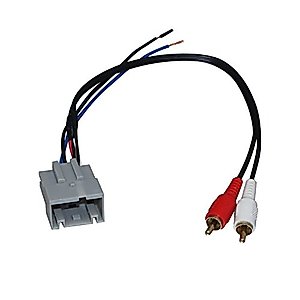 YONGJIANGXIA Wiring Harness for Metra 70-5520Av Ford/Land Rover 2003-10 DVD Retention