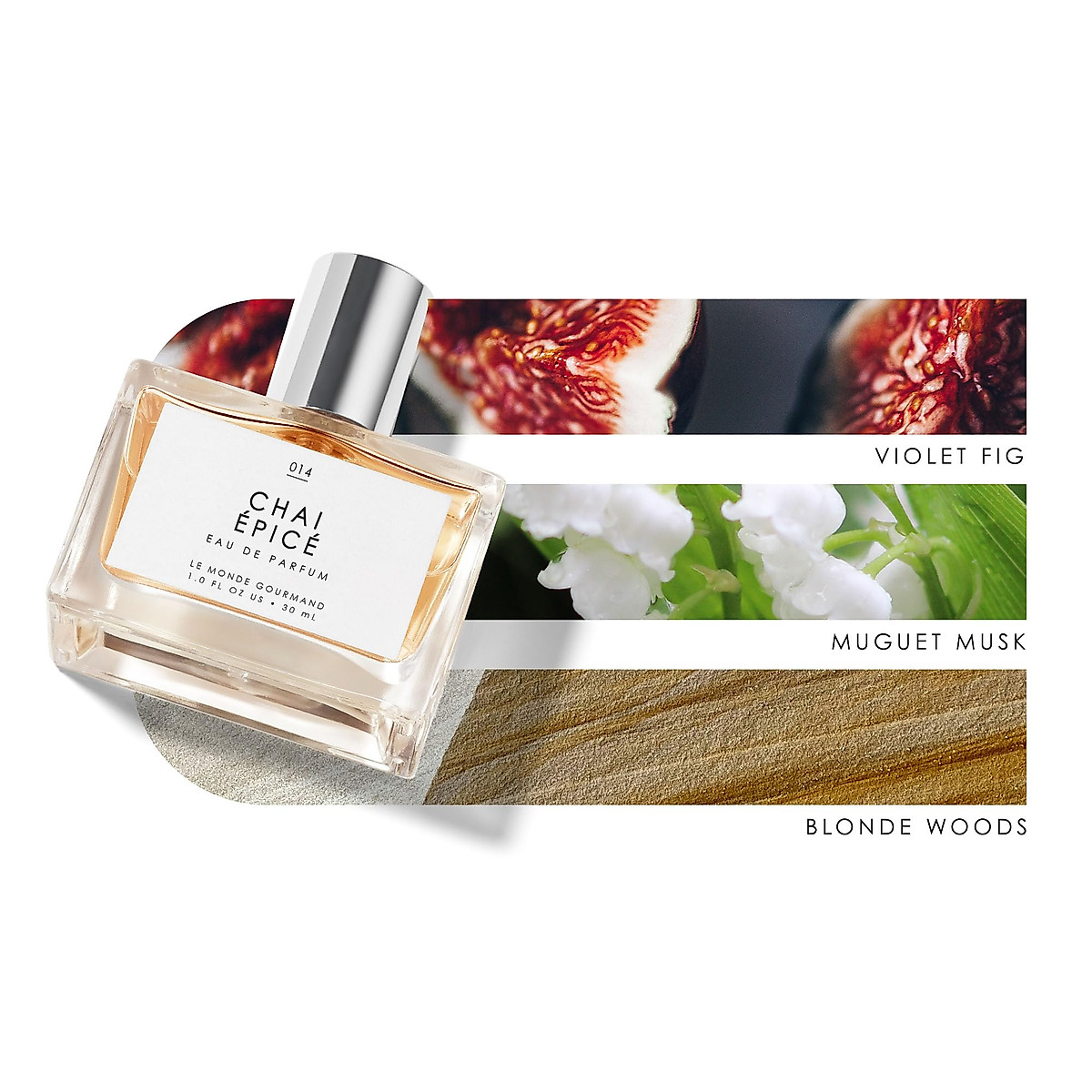 Le Monde Gourmand Chai Épicé Eau de Parfum - 1 fl oz (30 ml) - Woody, Spicy, Warm Perfume Notes