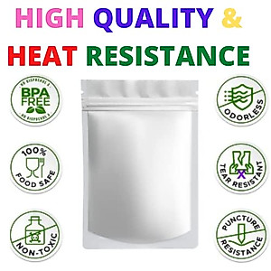 Premium Mylar Bag 1 GALLON - Thick 9.4 Mil 10"X14" Airtight Vacuum Sealing Sealable Mylar Bags for Long Term Food Storage - Odor Free Heat Resistant - Light and Moisture Proof Fresh Saver Packs 30PCS