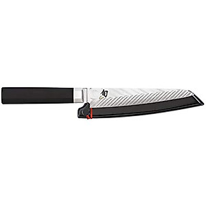 Shun Cutlery Dual Core Utility / Butchery Knife 6", Slim, Straight-Bladed Kitchen Knife Ideal for Butchery Tasks, Trimming Vegetables & More, Handcrafted Japanese Knife