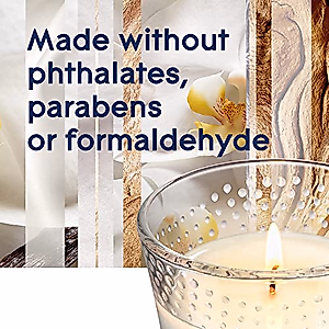 Glade Candle Jar, Air Freshener, Sheer Vanilla Embrace, 3.4 Oz