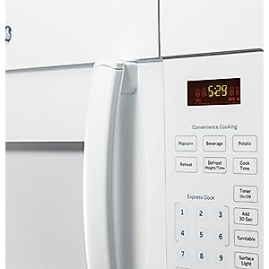 GE JVM3160DFWW 1.6 Cu. Ft. Over-the-Range Microwave Oven