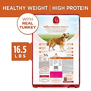 Purina ONE Plus Healthy Weight High-Protein Dog Food Dry Formula - 16.5 lb. Bag