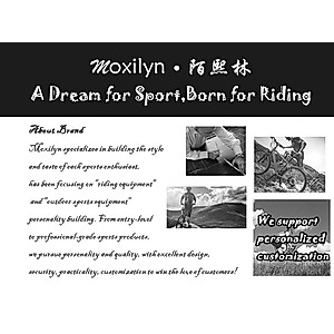 MOXILYN Men's Cycling Jersey Full Zip Riding Clothing Mountain Bike Tops Quick Dry - Bike Shirts