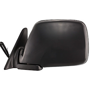 Kool Vue Mirror Set Compatible with 1990-1997 Toyota Land Cruiser, Fits 1996-1997 Lexus LX450, Driver and Passenger Side Manual Folding, Paintable, Power Glass