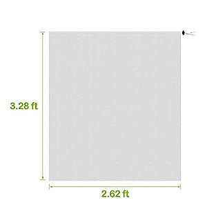 2 Pcs Insect Bird Barrier Netting Bag with Drawstring 2.6 x 3.3ft Garden Netting Bugs Plant Cover for Protect Tomato Blueberry Fruits Flower from Insect Bird Eating