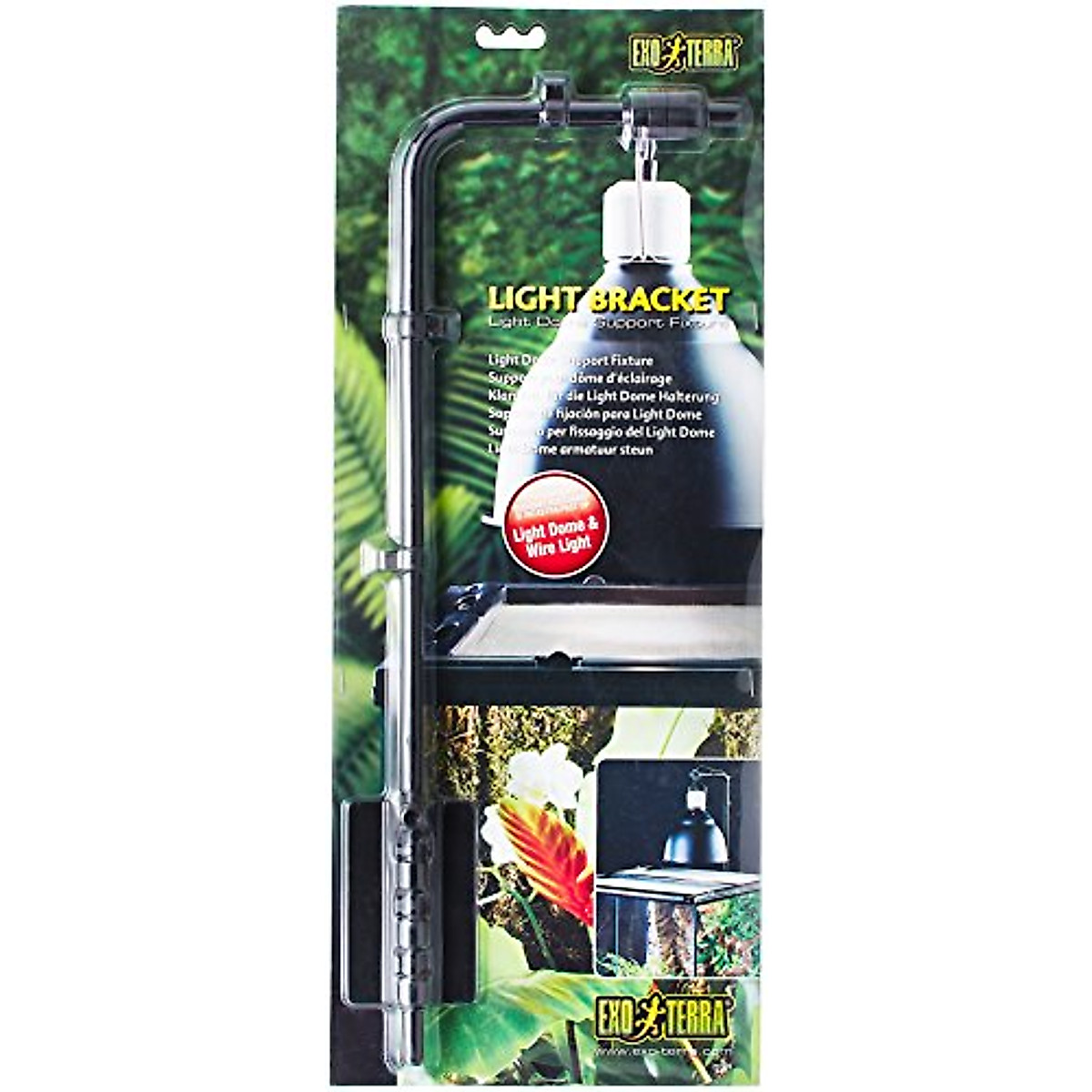 Exo Terra Lamp Holder Bracket for Reptiles, Multicolor, 1 Count (Pack of 1)