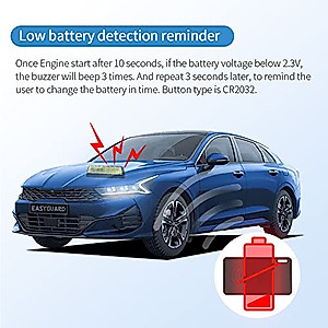 EASYGUARD IM002 car Immobiliser System with Engine Automatic Lock or Unlock Anti-hijacking & Anti-Theft DC12V Easy DIY Installation