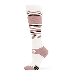 Volcom Women's Standard Tundra Tech Light Weight Snow Sock, Rosewood, Medium-Large