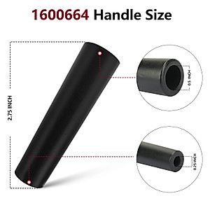 Black Wooden Handle Assembly 1600664 for Vermont Castings Stove Replacement Parts