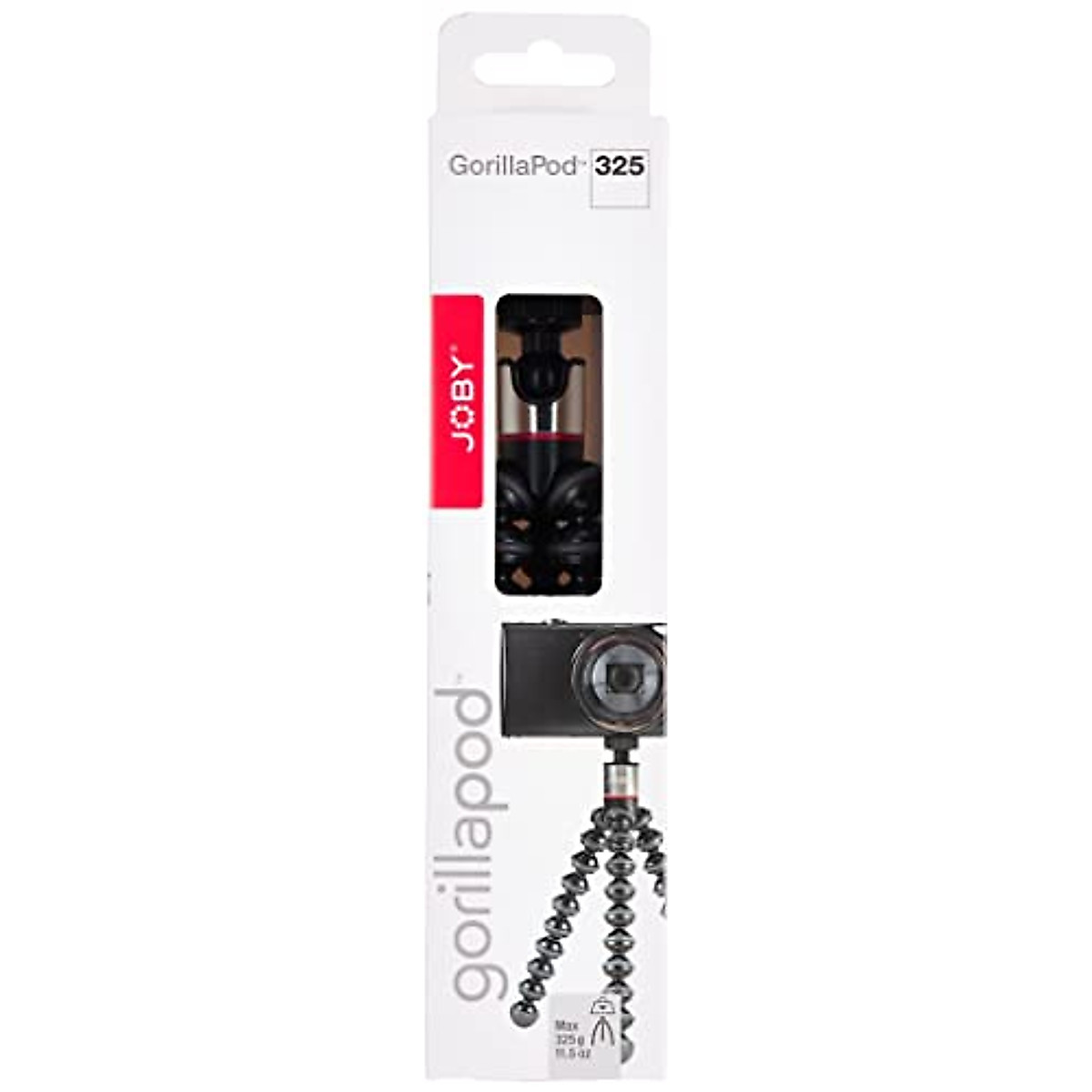 JOBY GorillaPod 325: A Compact, Flexible Tripod for Compact Cameras and Devices up to 325 Grams