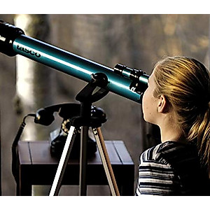 TASCO 30060402: Novice 60x700mm Telescope, Blue Refractor 402x Magnification, One Size