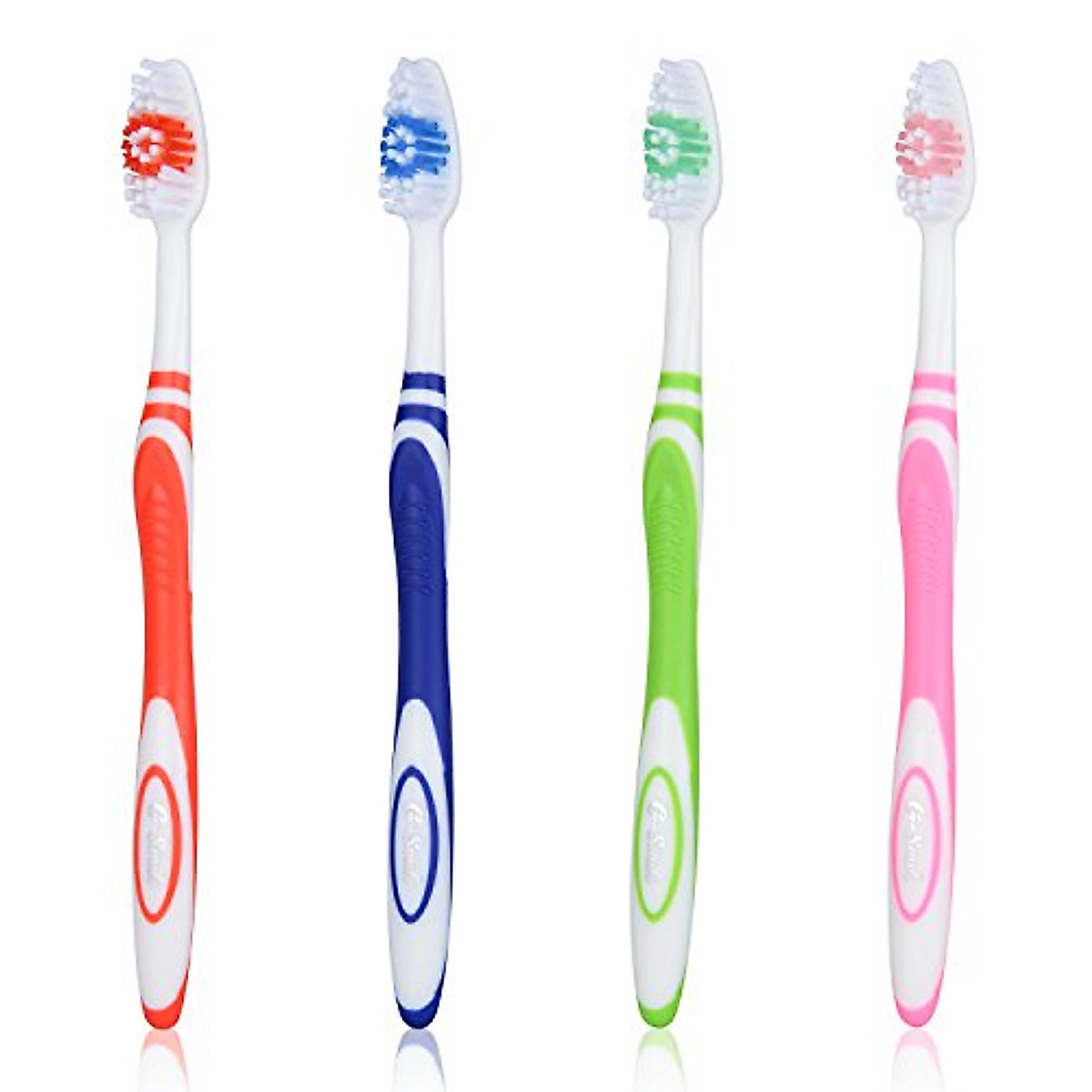 G-Smile 144 Individually Wrapped Disposable Toothbrushes, Regular Size Head, Soft Bristle, Color Vary, Convenient & Affordable (Soft)