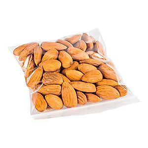 Restaurantware Bag Tek 4.5 x 4 Inch Resealable Zip Bags 100 High Clarity Zip Bags - For Snacks Nuts Seeds Candy Treats & More Clear Plastic Zipper Storage Bags