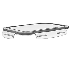 Razab 1860ML (8 Cups/ 63 Oz) Glass Food Storage Container - LID Only