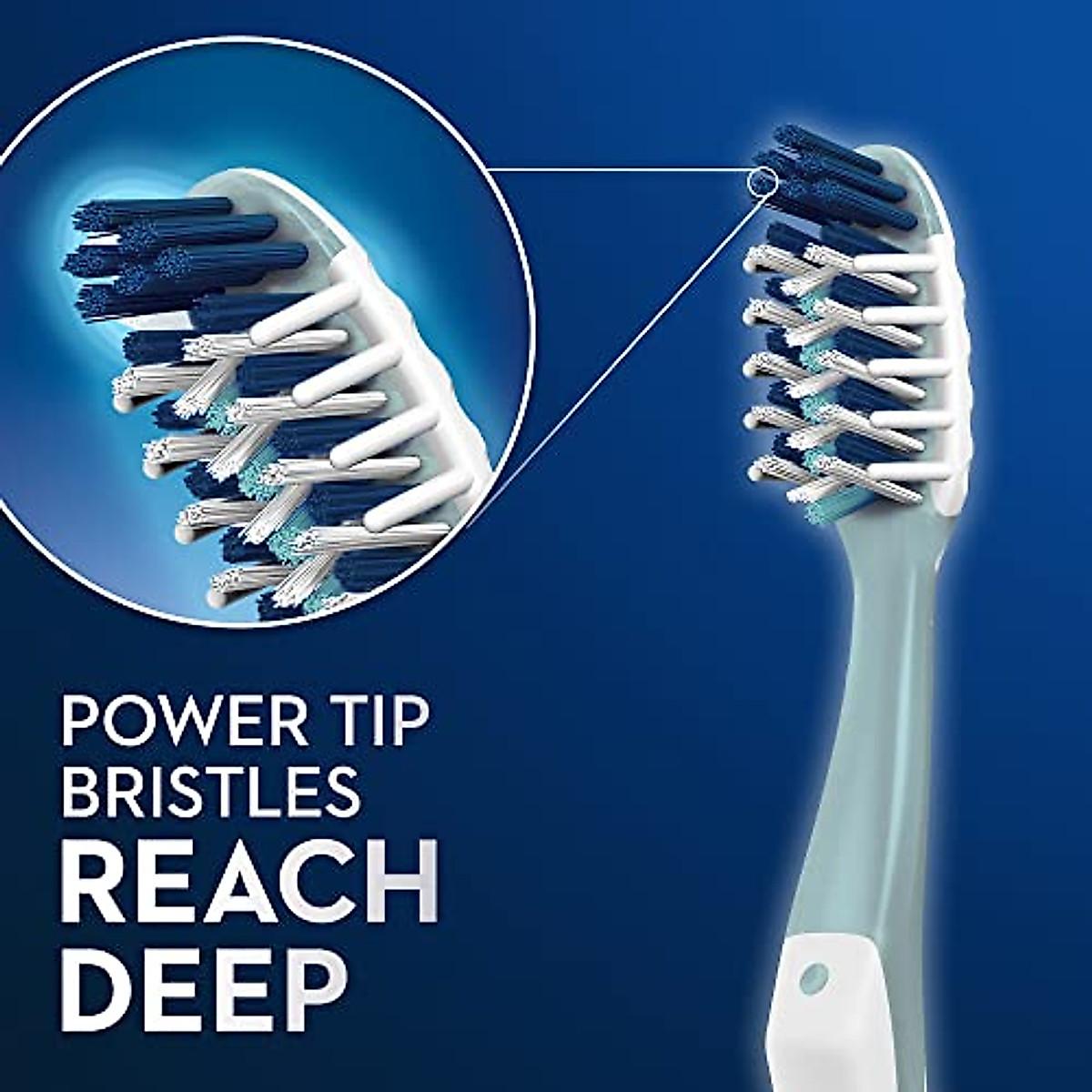 Oral-B CrossAction All In One Soft Toothbrushes, Deep Plaque Removal, 6 Count