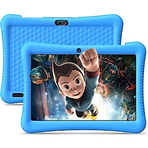 Kids Tablet 10 in Android 13 Tablet for Kids Toddler Tablet Childrens Tablet Age 3-12 Quad Core 3GB RAM 32GB ROM with Parental Control, Pre-installed Kids Educational APP,HD Screen,Dual Camera